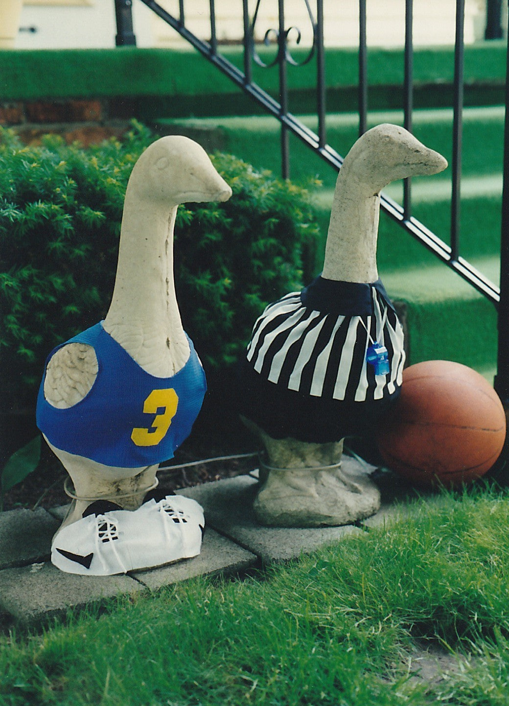 Basketball Player and Referee Goose Clothes Pattern – Personal Designs